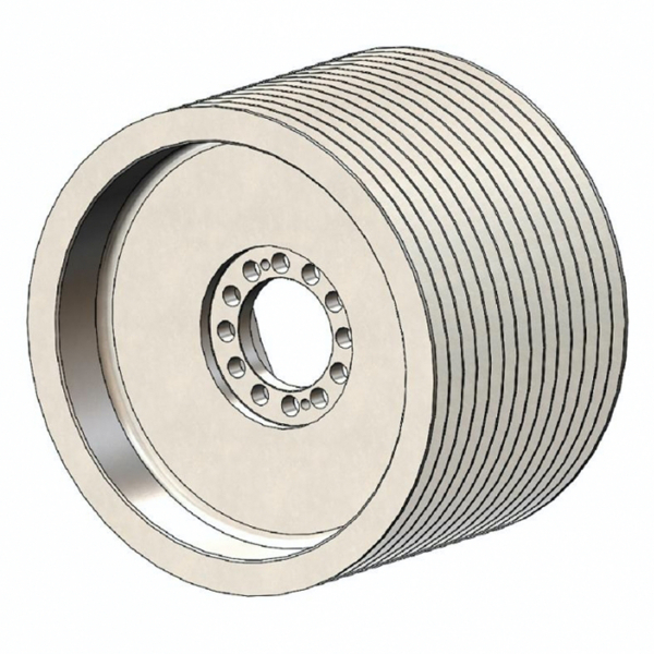 Sheaves 14 grooves - COMPONENTI REALIZZATI A DISEGNO PER IL SETTORE ...