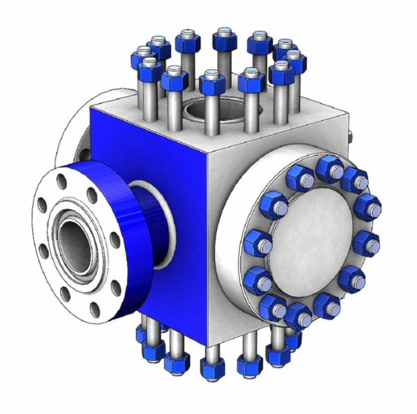 Mud Cross for Continental Emsco Mud Pump FB1600 5000 PSI - Cod. TME ...