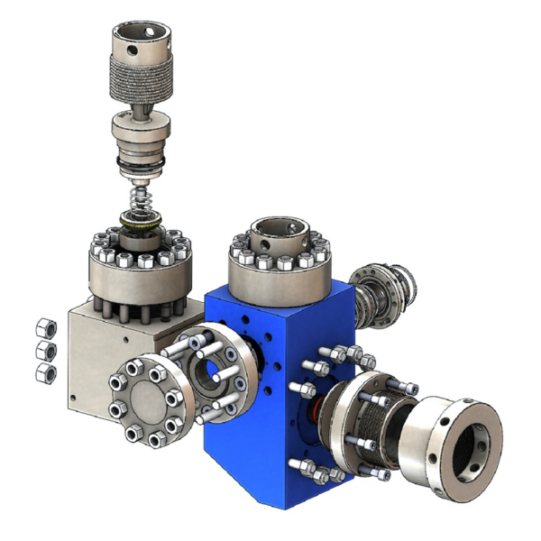 Fluid End for National Mud Pump 12-P-160 5000 PSI New Style - Cod. TME ...